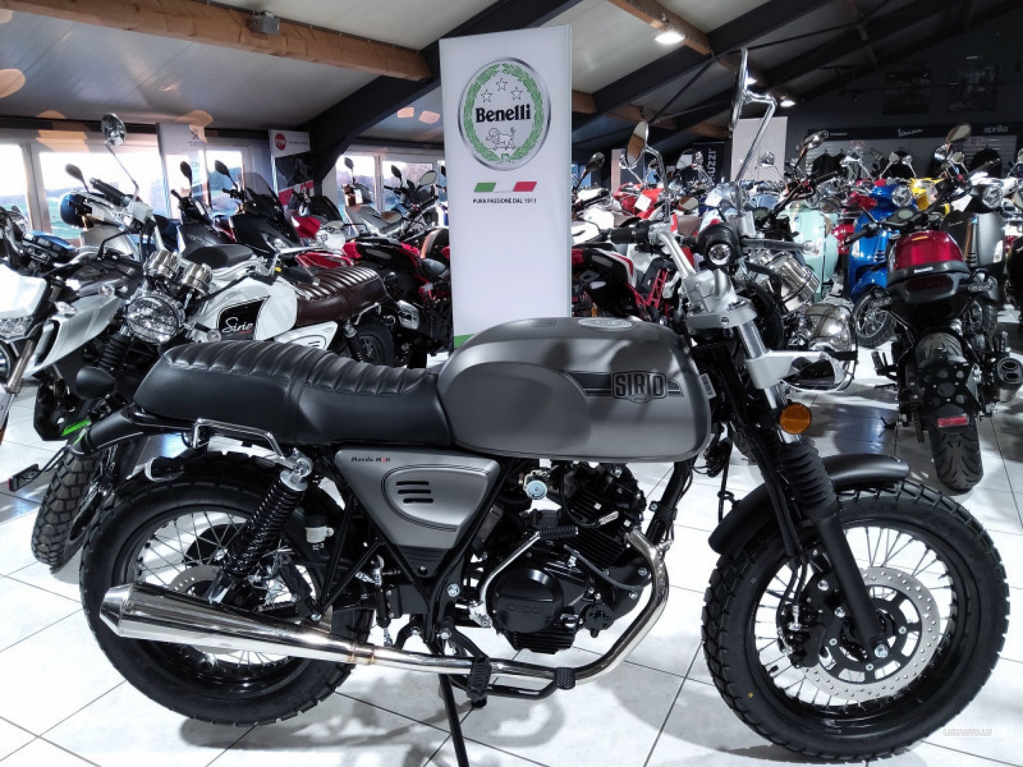 Orcal Sirio 125 Grau gebraucht, Benzin und Handschaltung, 2.610 ...