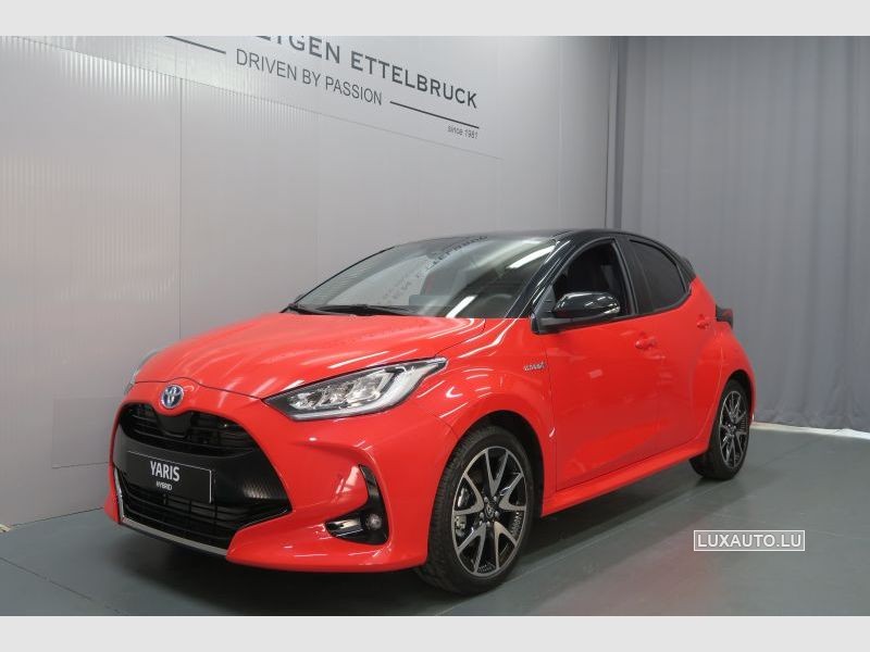Toyota Yaris 1.5 HSD 116 Premiere Rouge d'occasion, moteur Hybride et ...