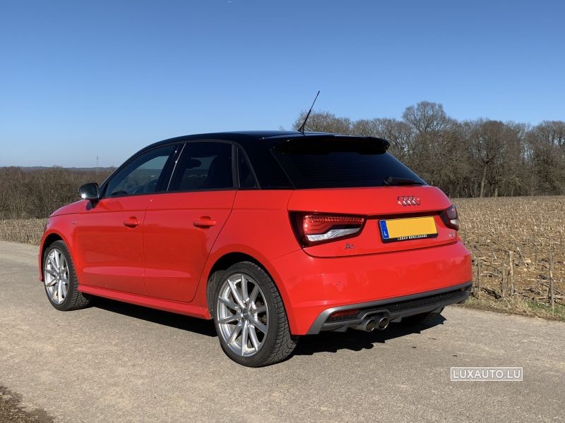 Audi A1 Sportback 1.4 TFSi S-Line S-Tronic Rouge d'occasion, moteur ...