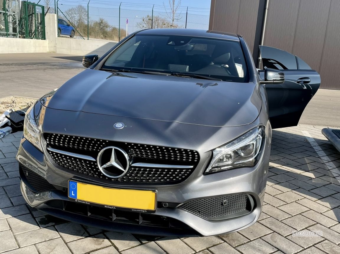 Silver Mercedes CLA 220 AMG Line 7G-DCT used, fuel Diesel and Automatic ...